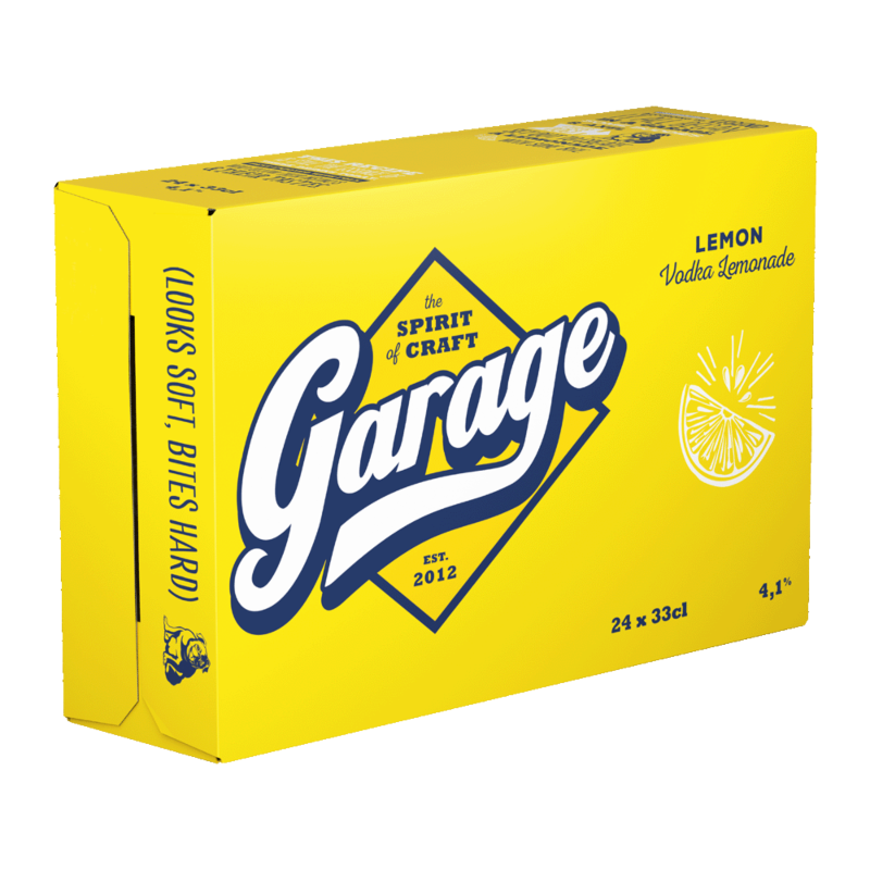 Garage Vodka Lemonade, 24-pack