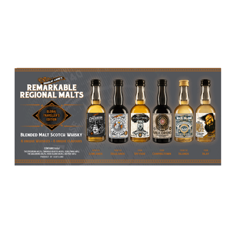 Malt Whisky Gift Pack, 6-pack