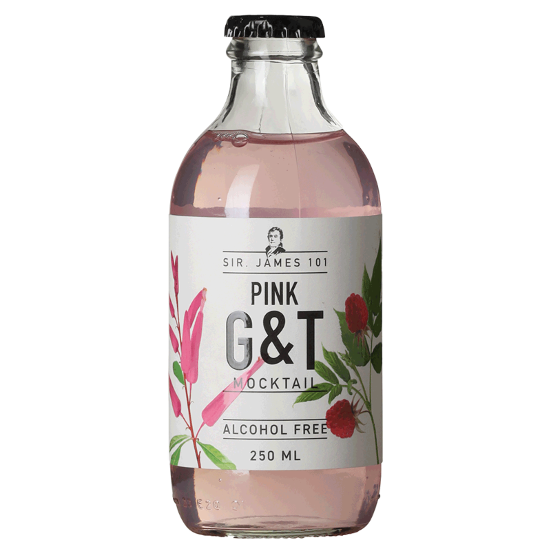 Sir James 101 Pink G & T Mocktail 12 x 25 cl | Eckerö Line
