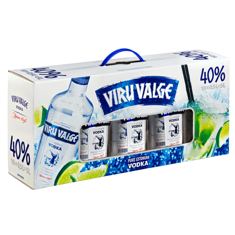 Viru Valge Multipack, 10 x 50 cl | Eckerö Line