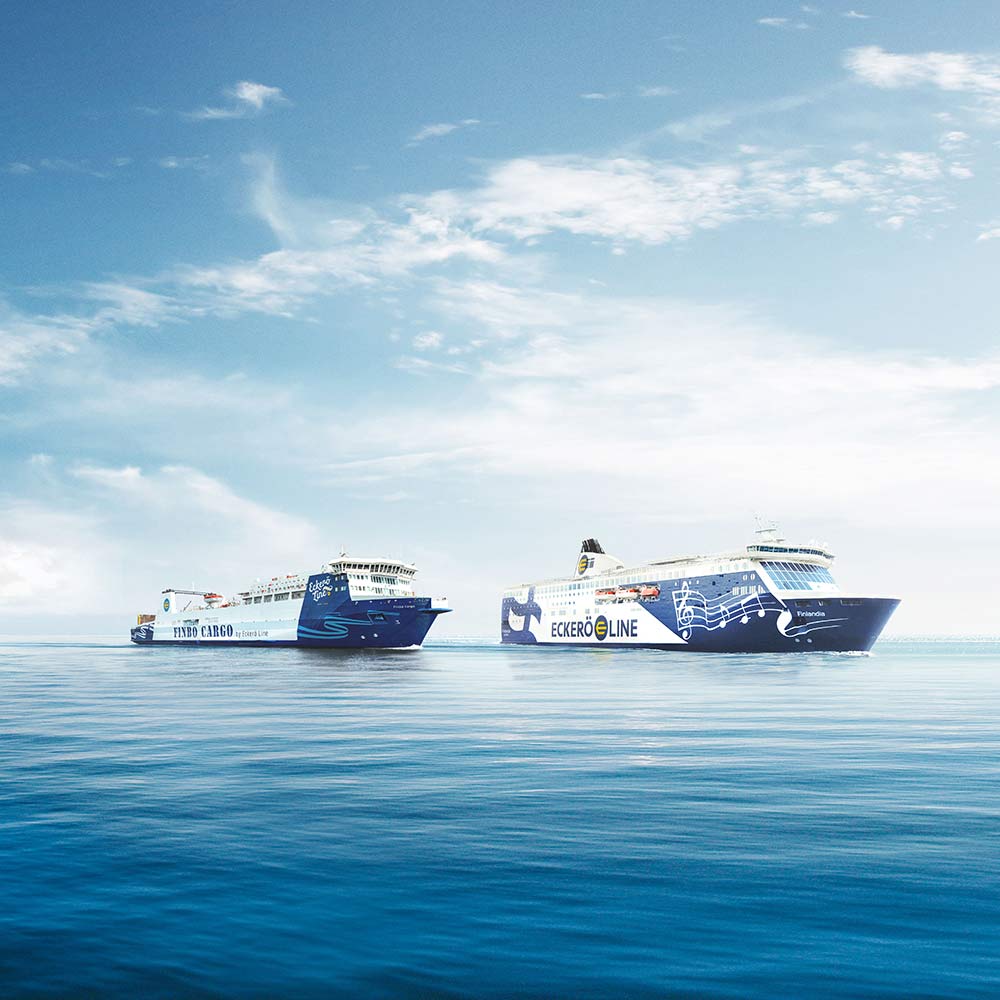 Добро пожаловать на борт парома Eckerö Line!